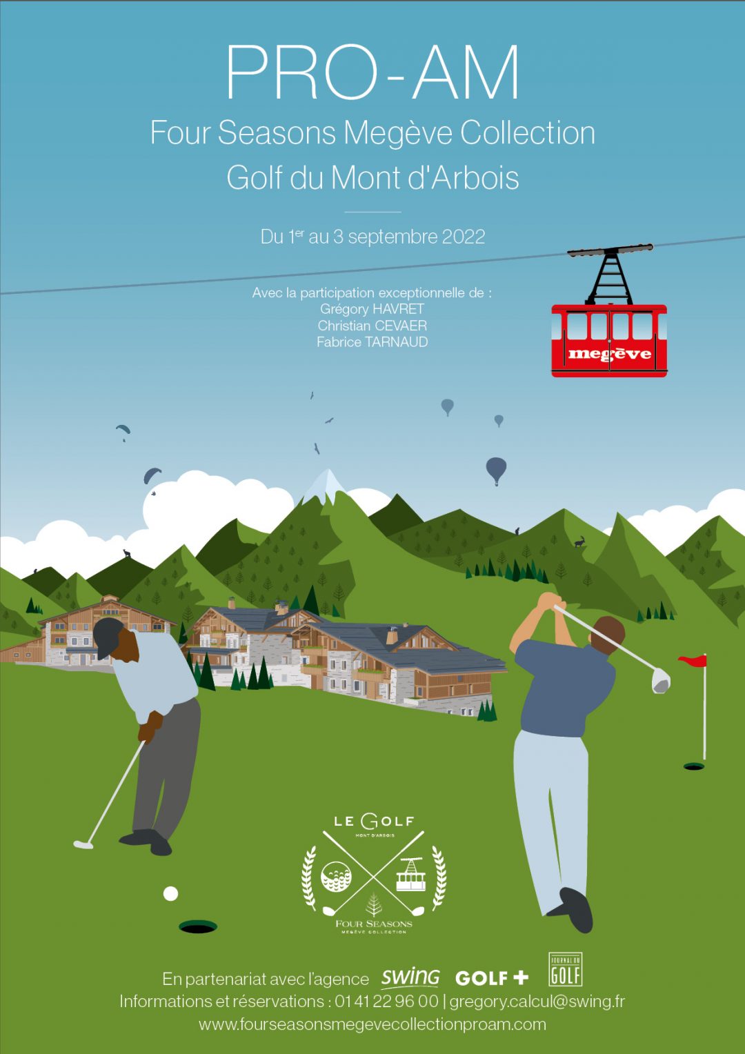 Pro-Am Four Seasons Megève Collection - Golf rhône-alpes