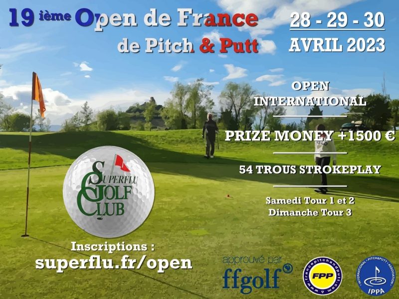 Open de France International Pitch and Putt au Superflu - Golf rhône-alpes